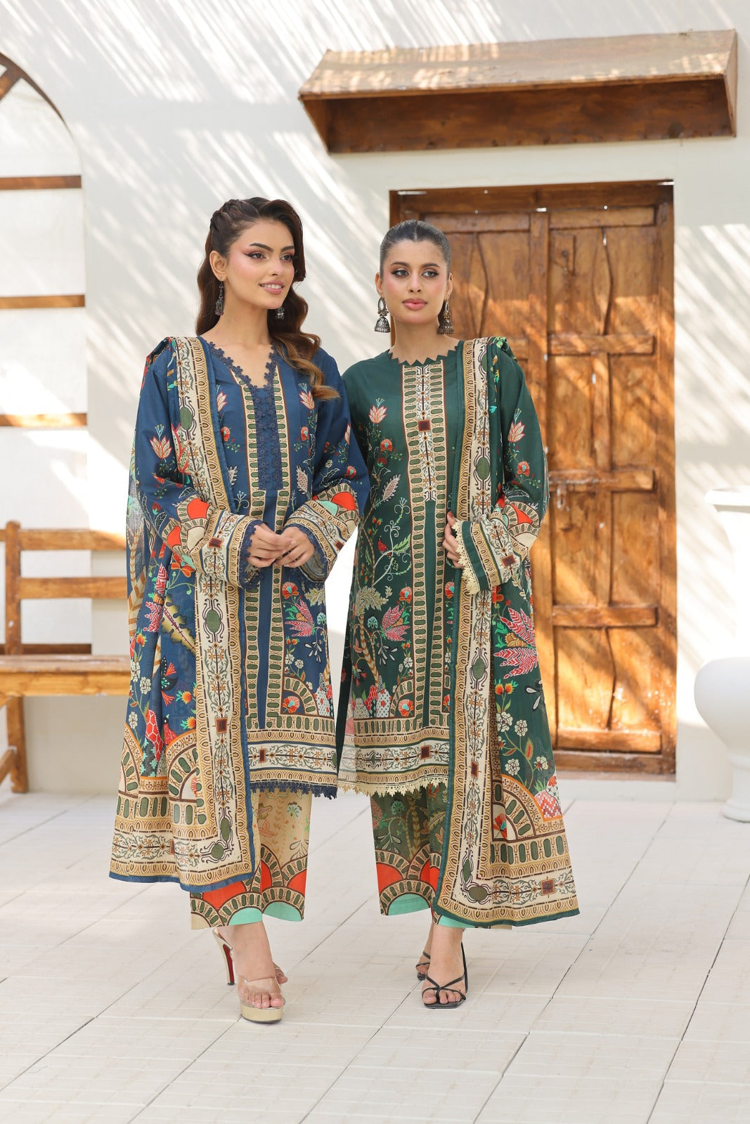 3 Piece Stitched Suits – ZunairaZamal